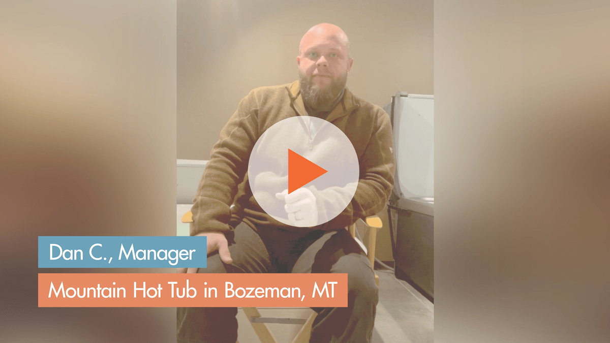Dan, Mountain Hot Tub AOP Spa Sanitation Story | Clear Comfort Reviews